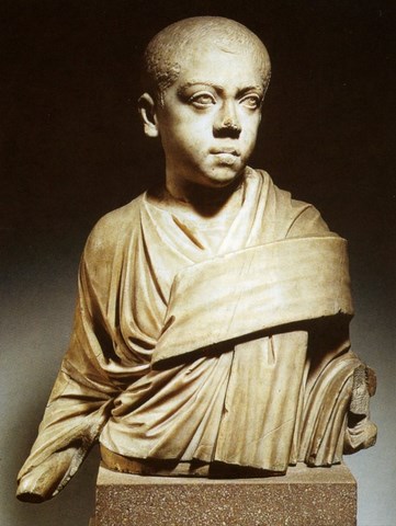 Enfant Romain à Pompei et Herculanum